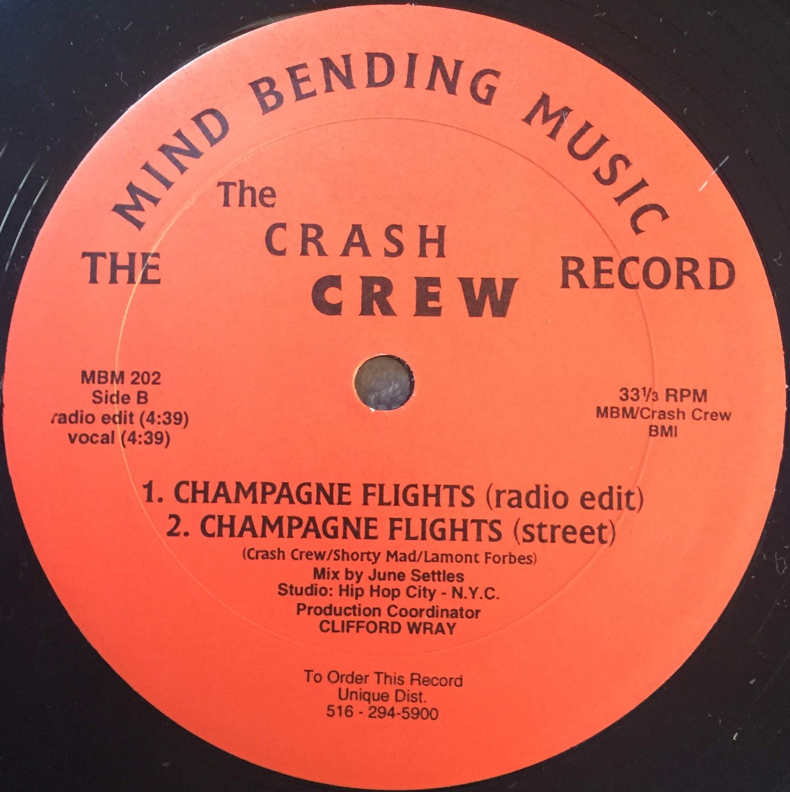 HipHop-TheGoldenEra: Crash Crew - The Real Hip Hop / Champagne Flights ...