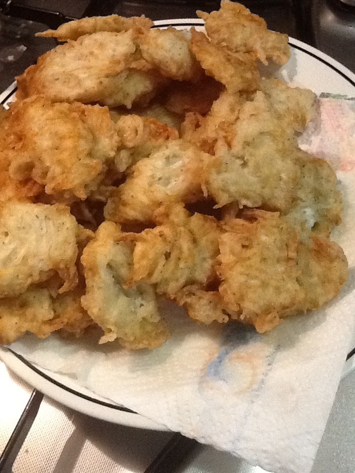 Ricettario di casa: Fritelle di neonata di pesce