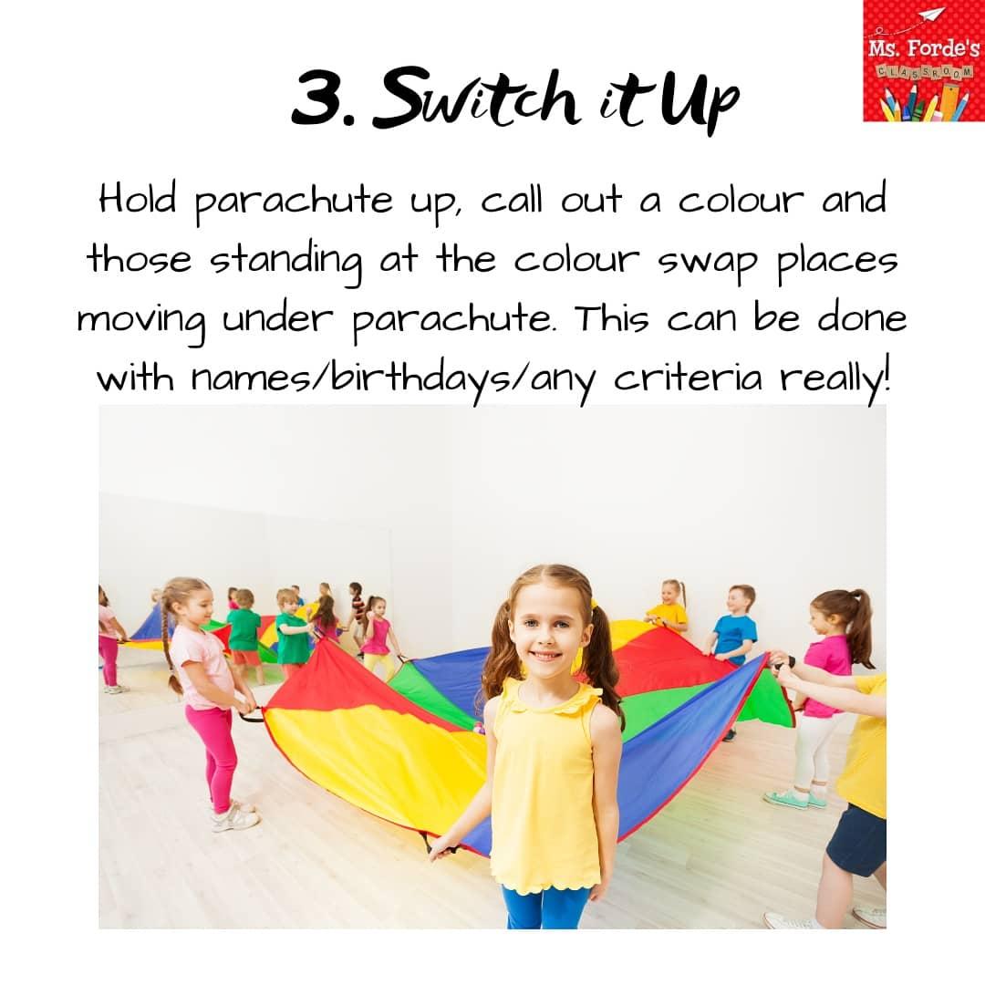 Ms. Forde's Classroom: Parachute Games