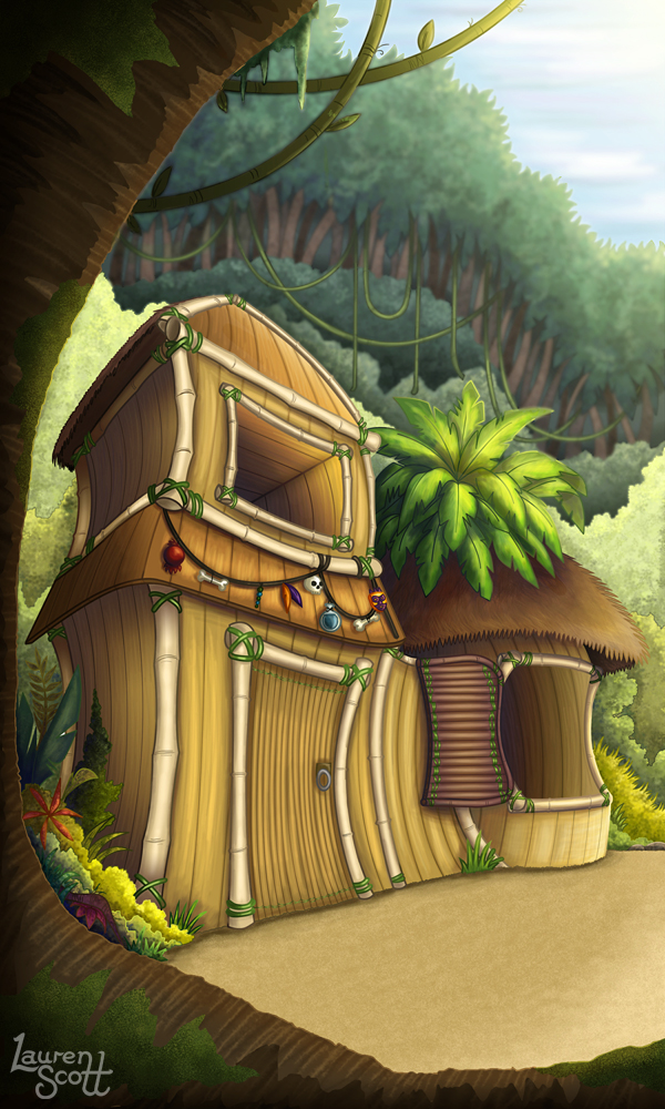 Scotty's Sketches: Merlin's Hut