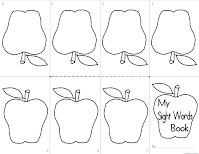 Teachers R US: Apple Theme Sight Words Activities (High Frequency Words ...