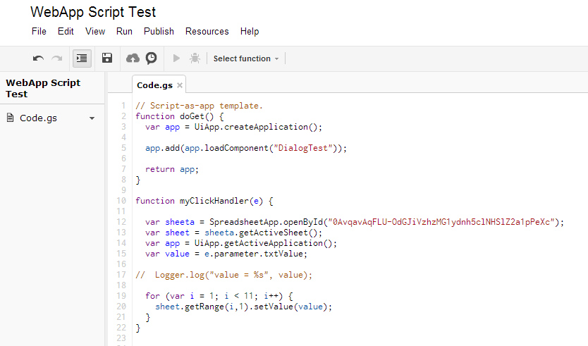 SidesWays: Google Apps Script Web App with Spreadsheet SidesWays: Google Apps Script Web App with Spreadsheet