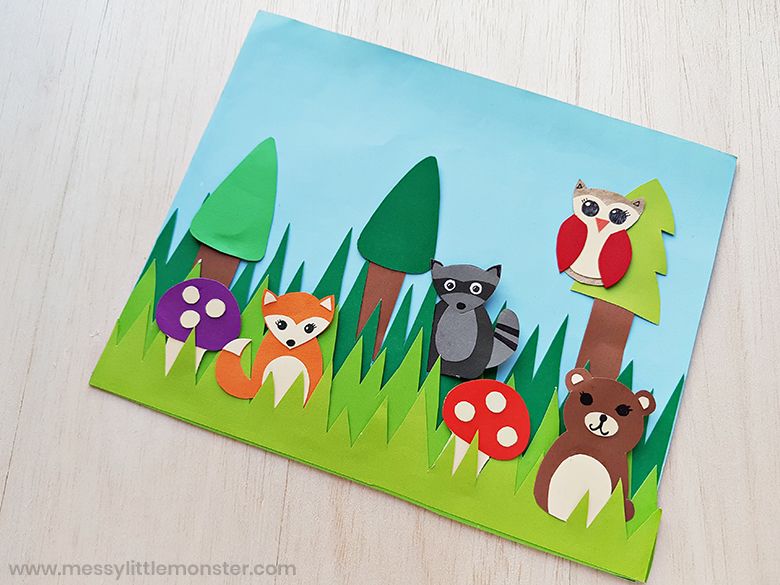 Autumn Crafts for Kids - Messy Little Monster