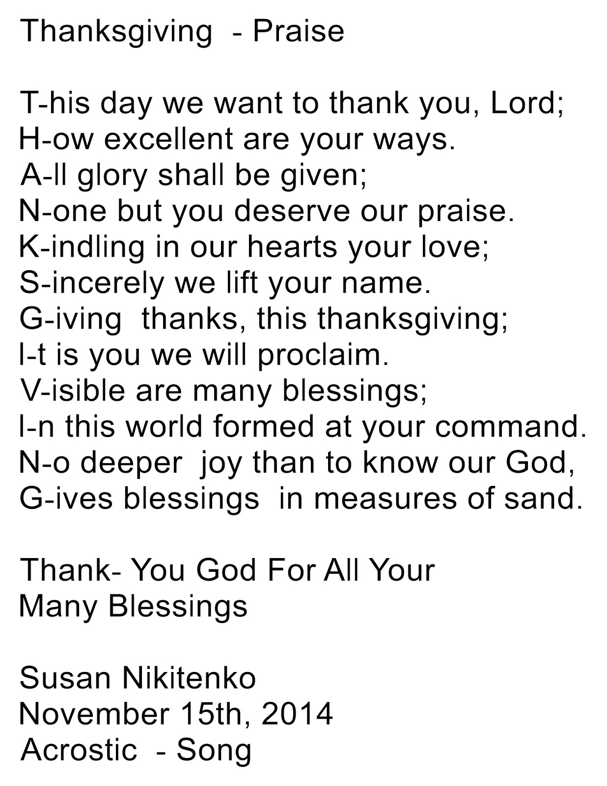 Treasure Box Poetry And Praise: Thanksgiving - Praise Treasure Box Poetry And Praise: Thanksgiving - Praise