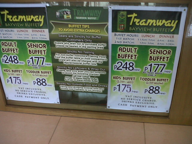 Baby Neo's Mama: Gastronomic Feast: Tramway Bayview Buffet