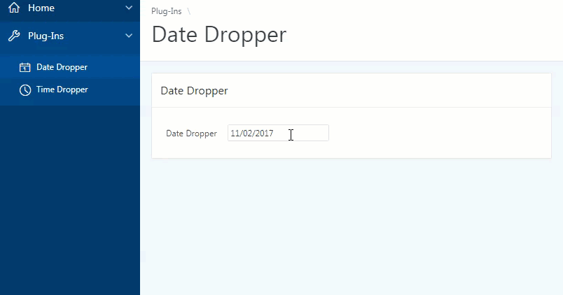 Oracoolapex Blog About Oracle Application Express Apex Datedropper And Timedropper Apex