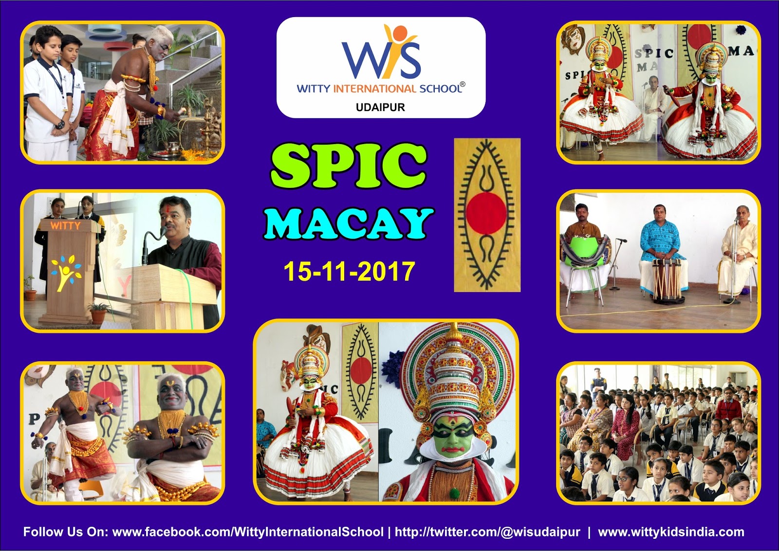 On the top of the World...: Dynamic Dance Performance by SPIC MACAY at ...