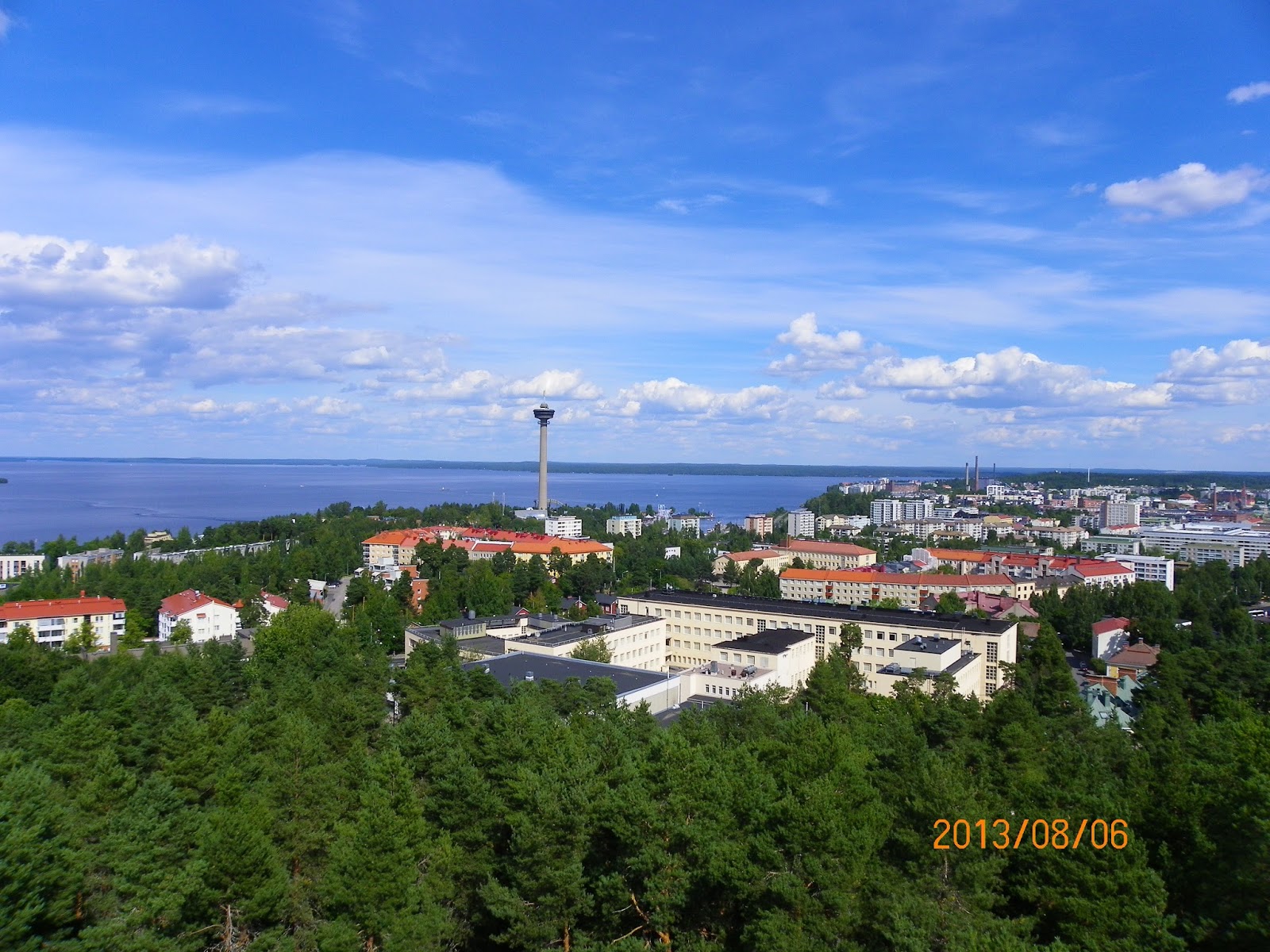 mozaikoskelione: Suomija. 2 diena (rugpjūčio 6d.)