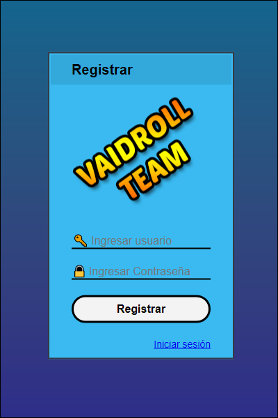 VaidrollTeam: LOGIN BÁSICO CON SESIONES + REGISTRO + LISTAR USUARIOS en ...