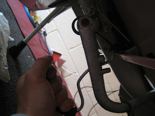 Lambretta Restoration: Rear footbrake install and setup