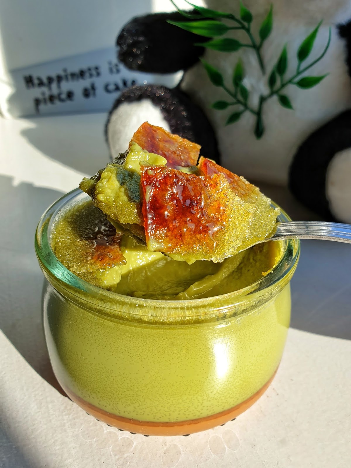 Matcha Crème Brûlée with Biscoff Butter Layer – Recipe