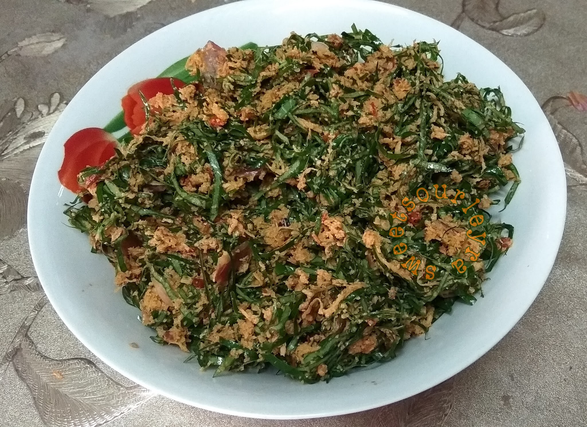 Kerabu Daun Kaduk Simple Dan Sedap