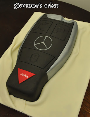 giovanna's cakes: Mercedes car key
