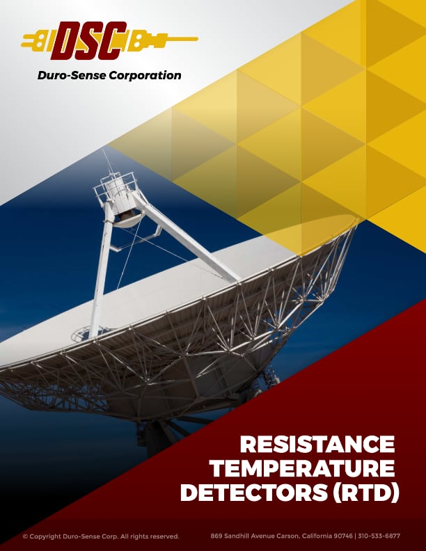 Resistance Temperature Detector (RTD) Catalog | Duro-Sense Industrial ...