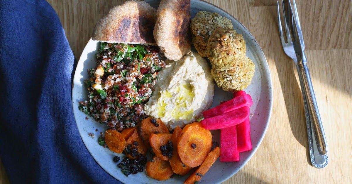 Sevengrams: A MIDDLE EASTERN LUNCH PLATE WITH PICKLED TURNIPS, SPICY ...