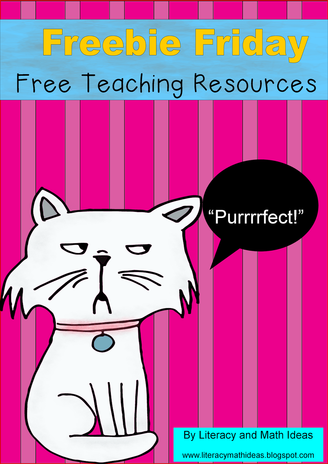 Literacy & Math Ideas: Freebie Friday