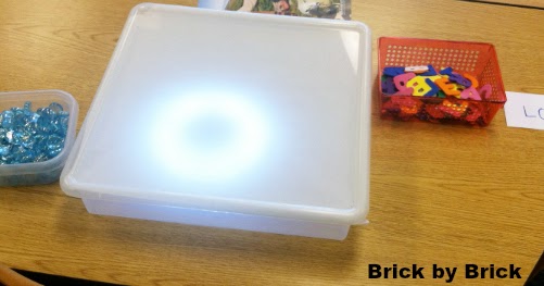 Brick by Brick: Using Our Homemade Light Box Again
