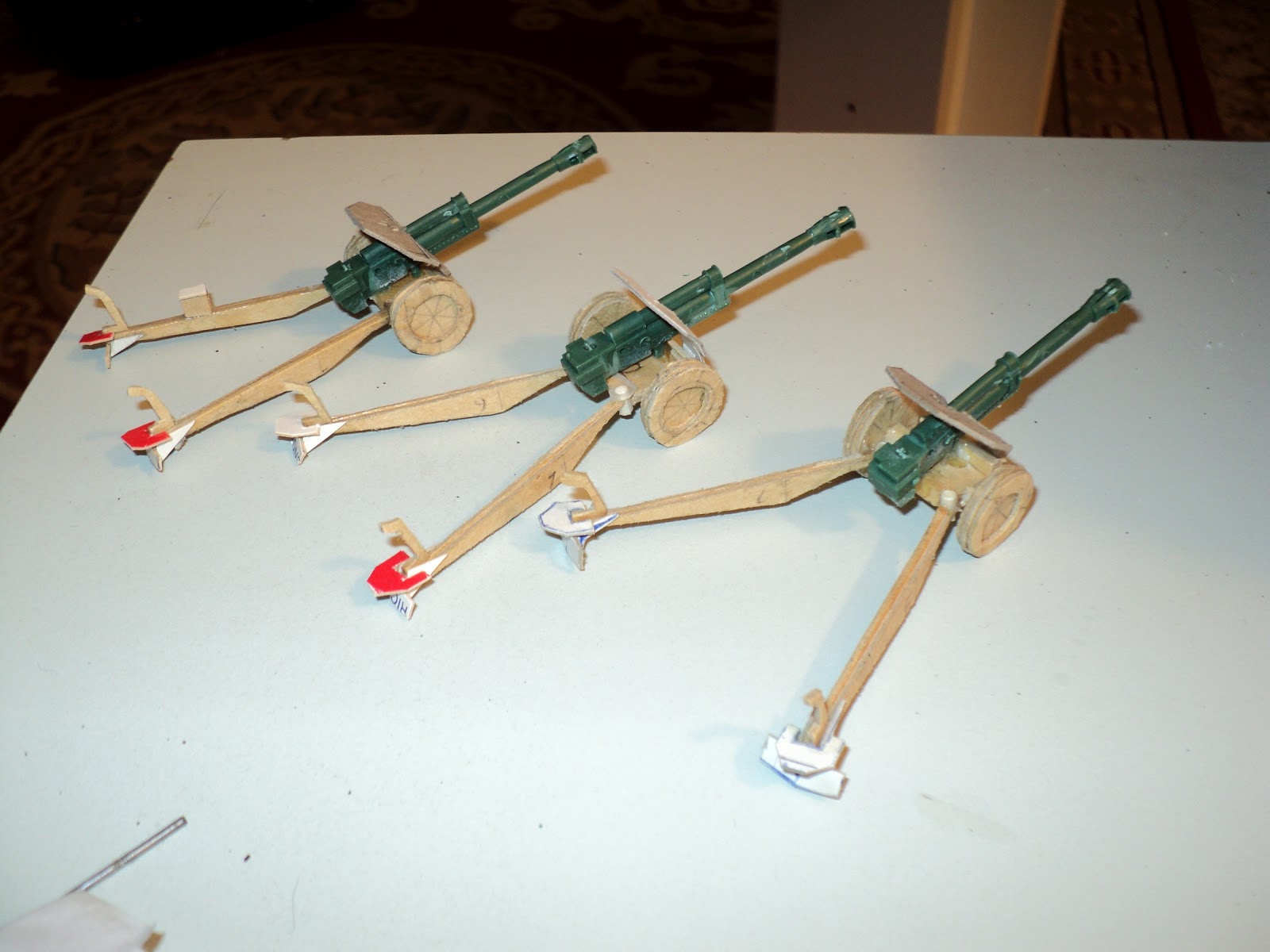 Archduke Piccolo: Cardboard Guns...