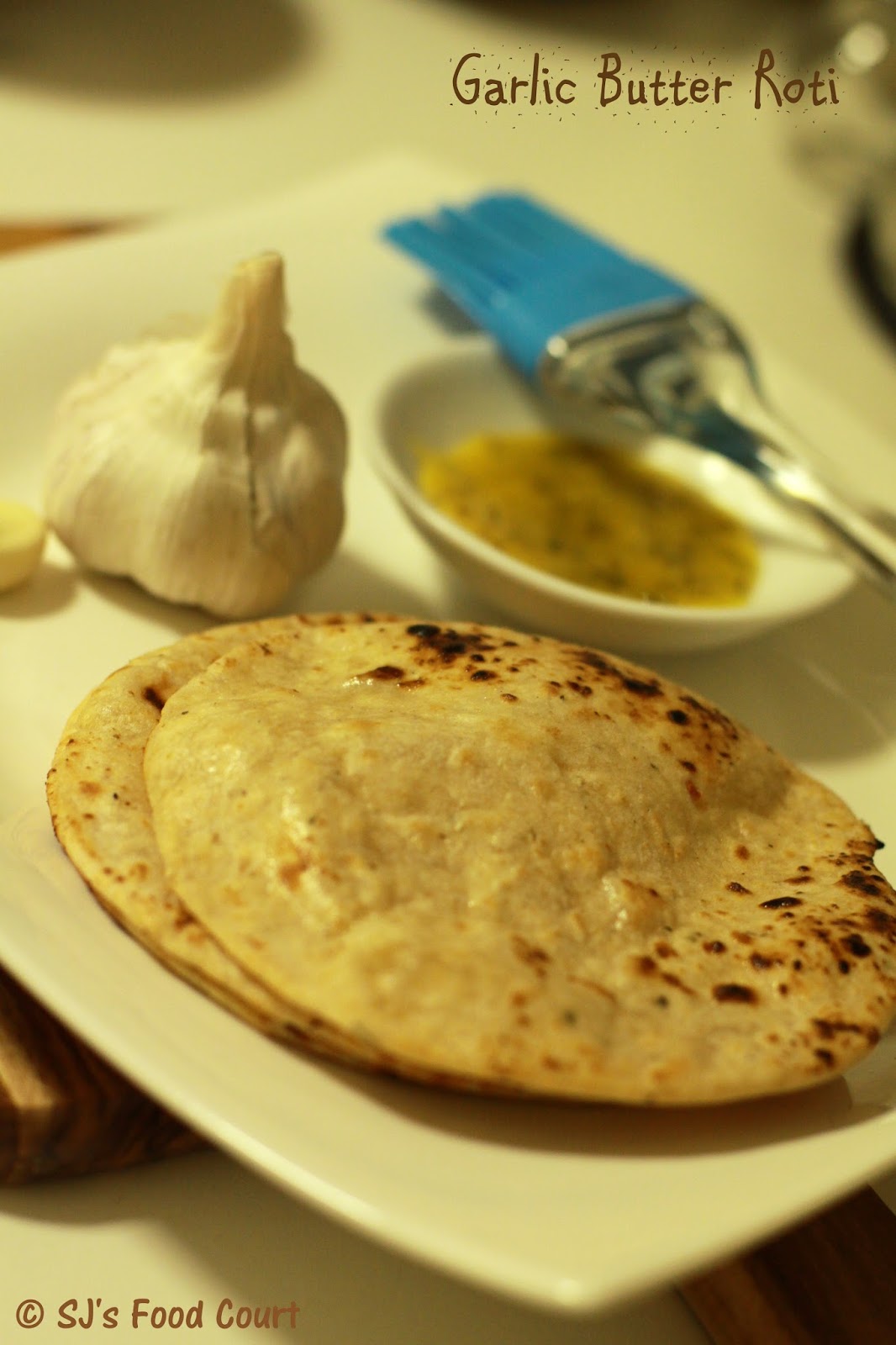 SJ's Food Court is now "www.cookingwithsj.com" :): Garlic Roti