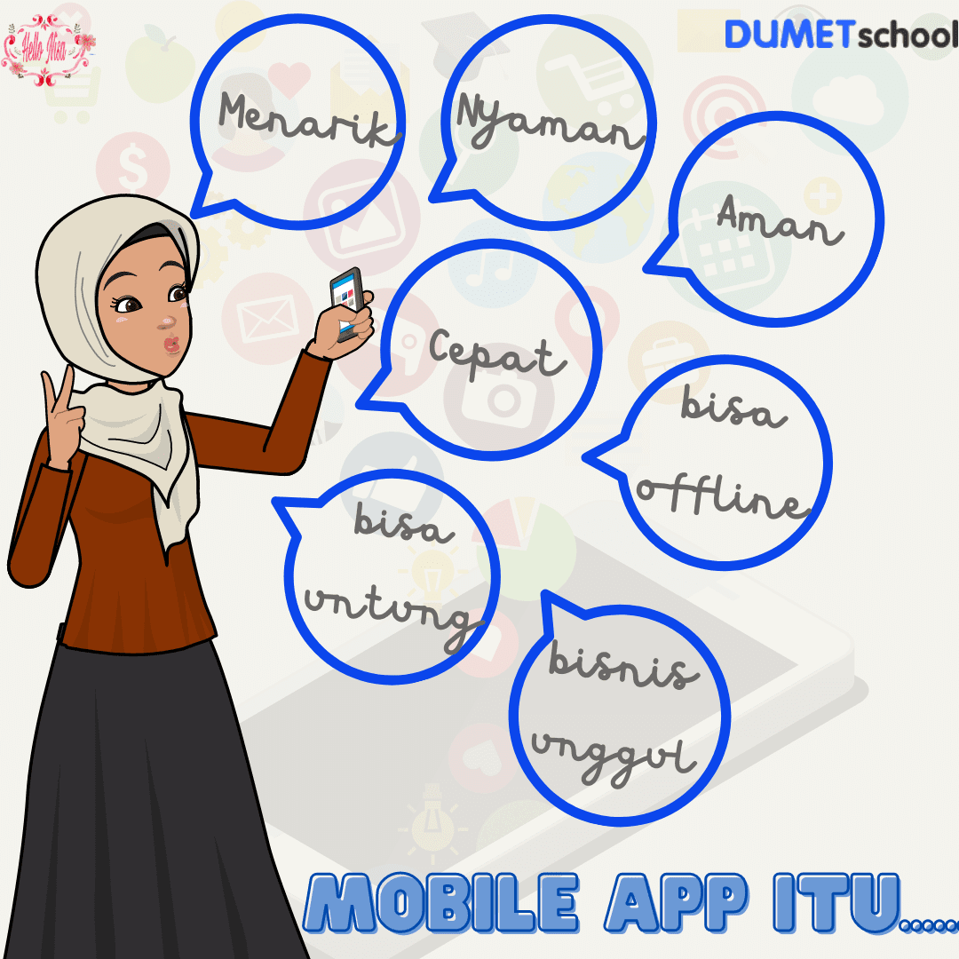 Kehidupan Makin Mantap Berkat Mobile App - Hello Nisa