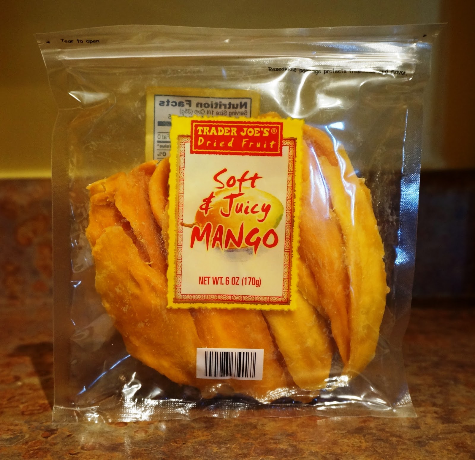 Exploring Trader Joe's: Trader Joe's Soft & Juicy Mango