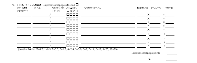 FLORIDA SENTENCING: The Criminal Punishment Code Scoresheet Explained