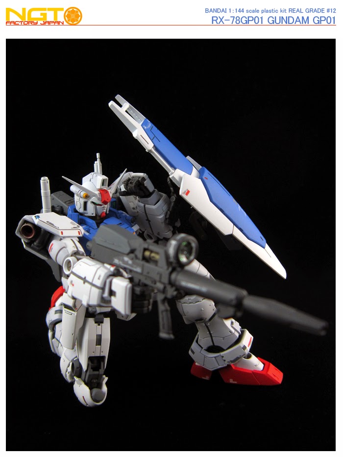 GUNDAM GUY: RG 1/144 RX-78GP01 Gundam GP01 - Customized Build