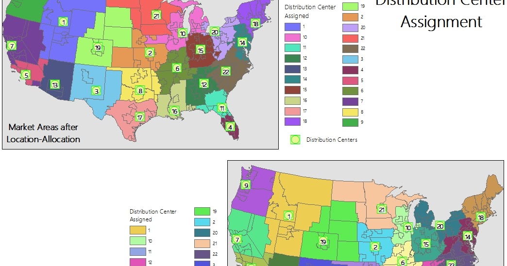 GIS nouveau: Location-Allocation Modeling