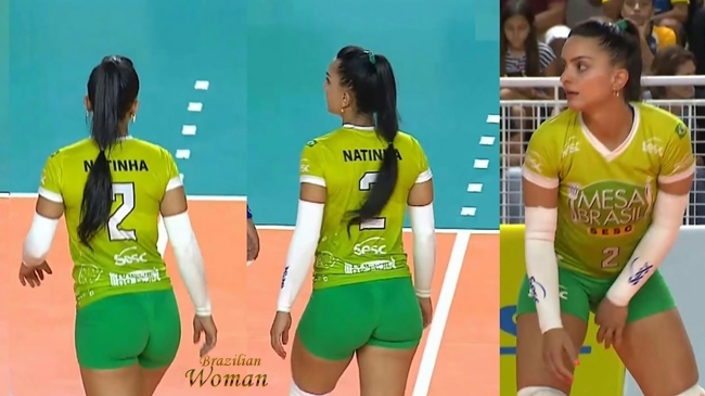 Natinha a musa do Vôlei | Brazilian Woman | Beautiful Sport Girl