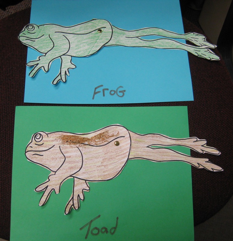 Preschool Storytime Crafts: Frog and Toad