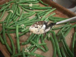 Cook with Sara: Roasted Green Beans with Goat Cheese