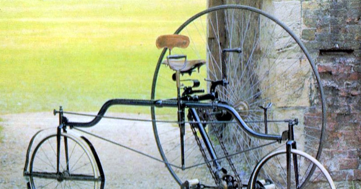 Just A Car Guy: 1880 Rudge Rotary Tricycle