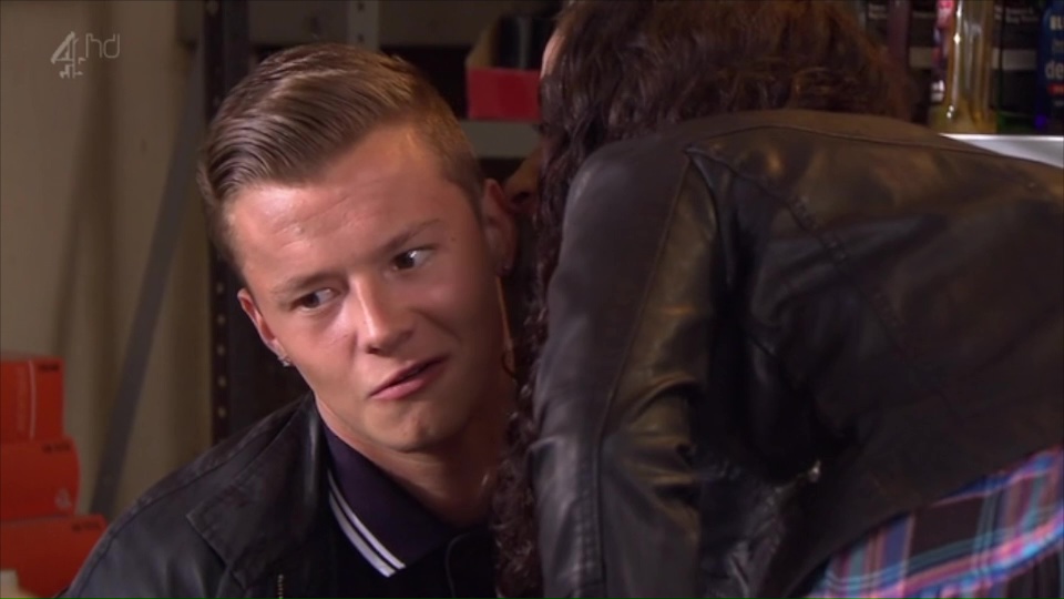 ausCAPS: Charlie Wernham shirtless in Hollyoaks