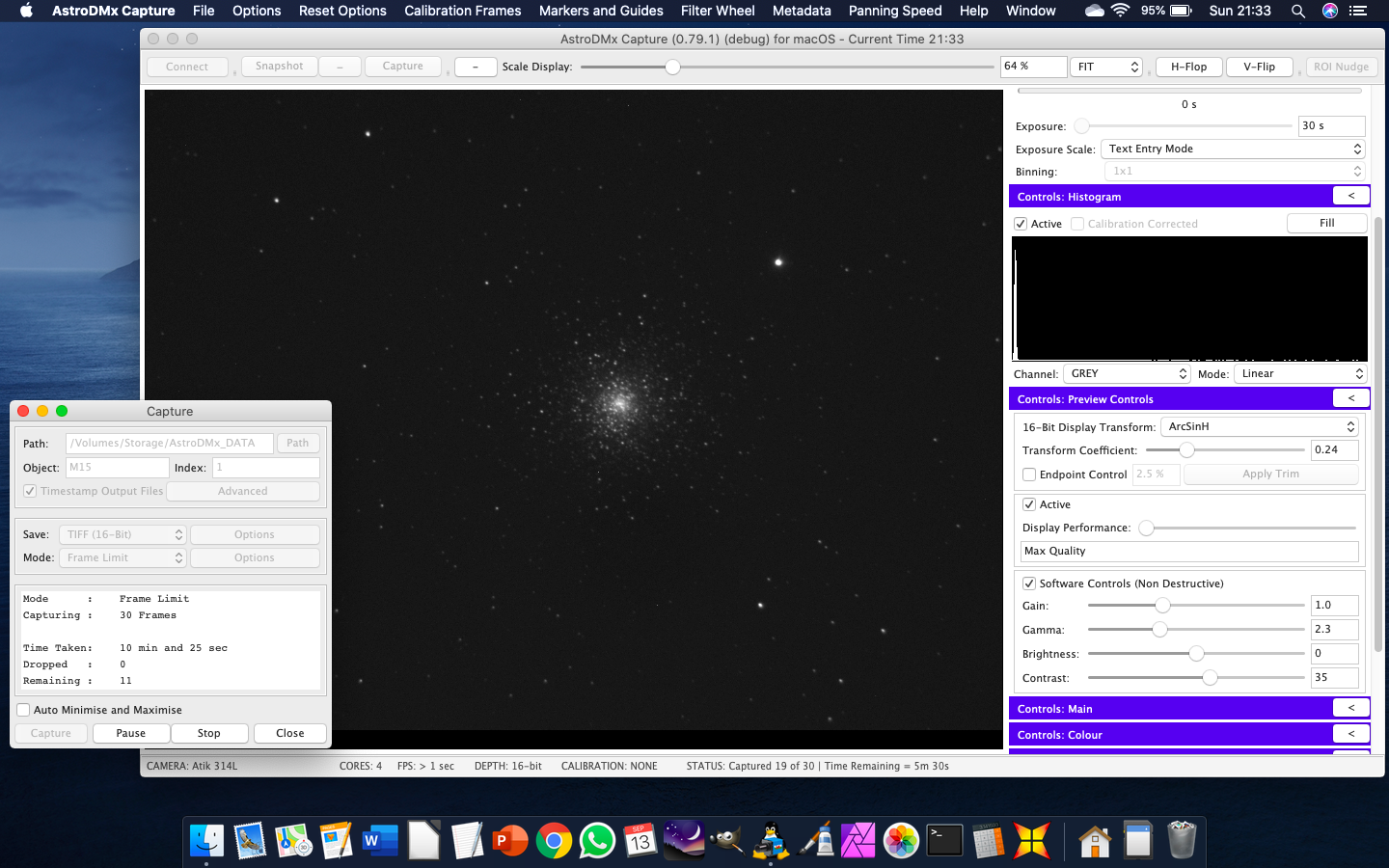 x-bit-astro-imaging: Tips for using AstroDMx Capture.
