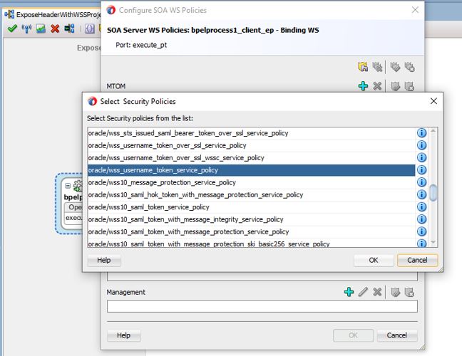 soalicious: 12c SOA - WS Security - expose service with header and WSSE ...