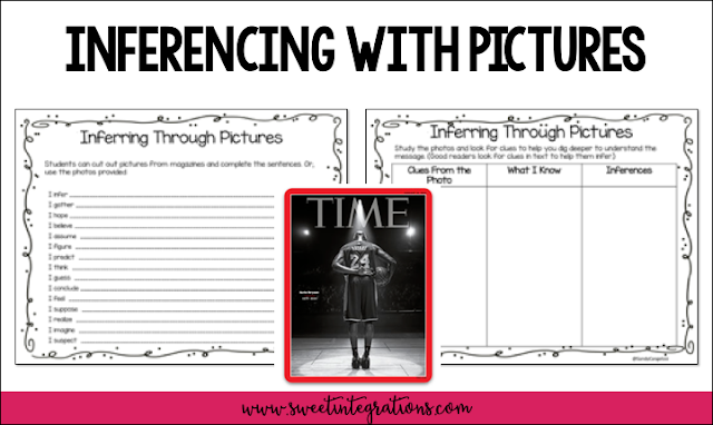 Using Pictures and Videos to Teach Inferencing With FREEBIE | Sweet ...