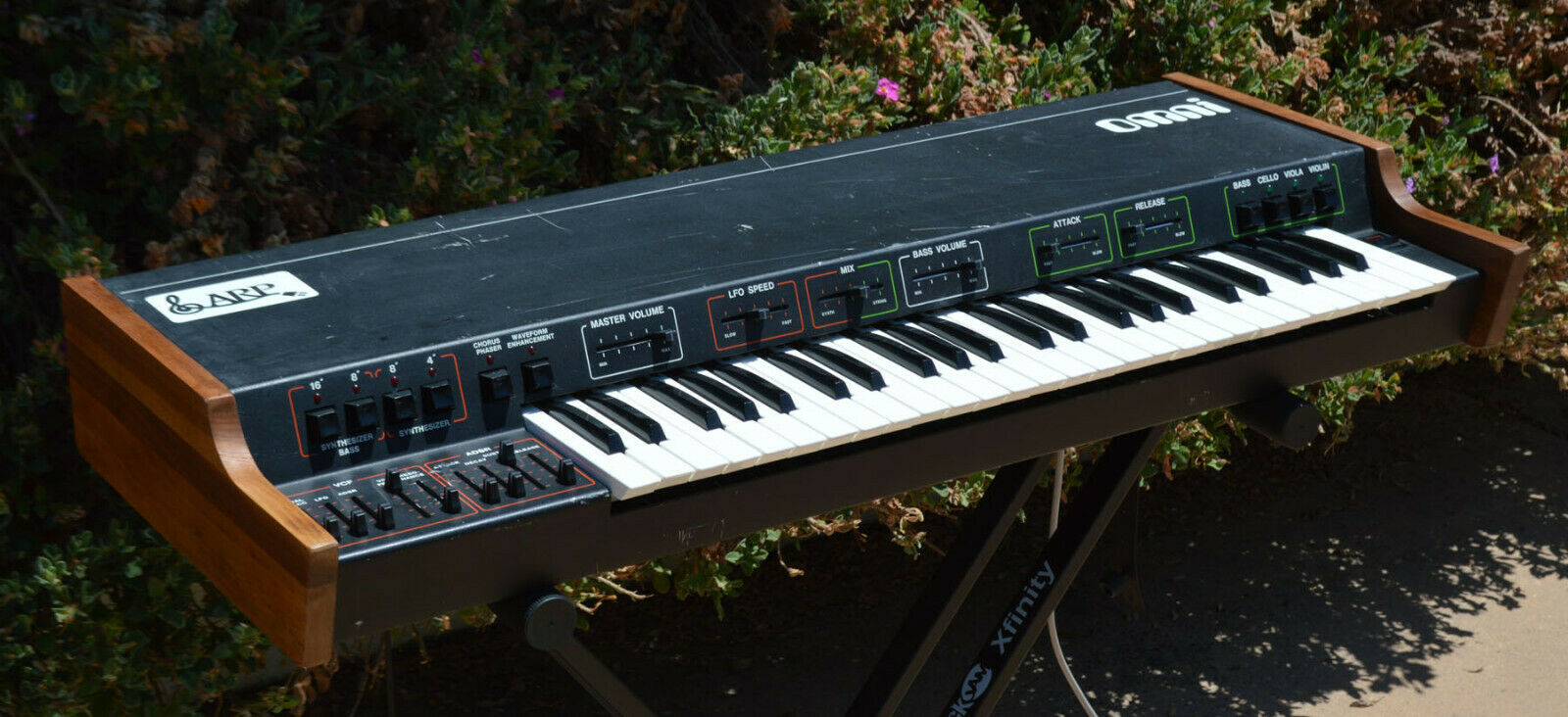 MATRIXSYNTH: Vintage ARP Omni 1 Keyboard Synthesizer Refurbished with ...
