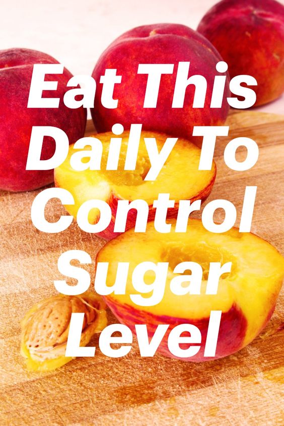 blood sugar control: how to control your sugar level