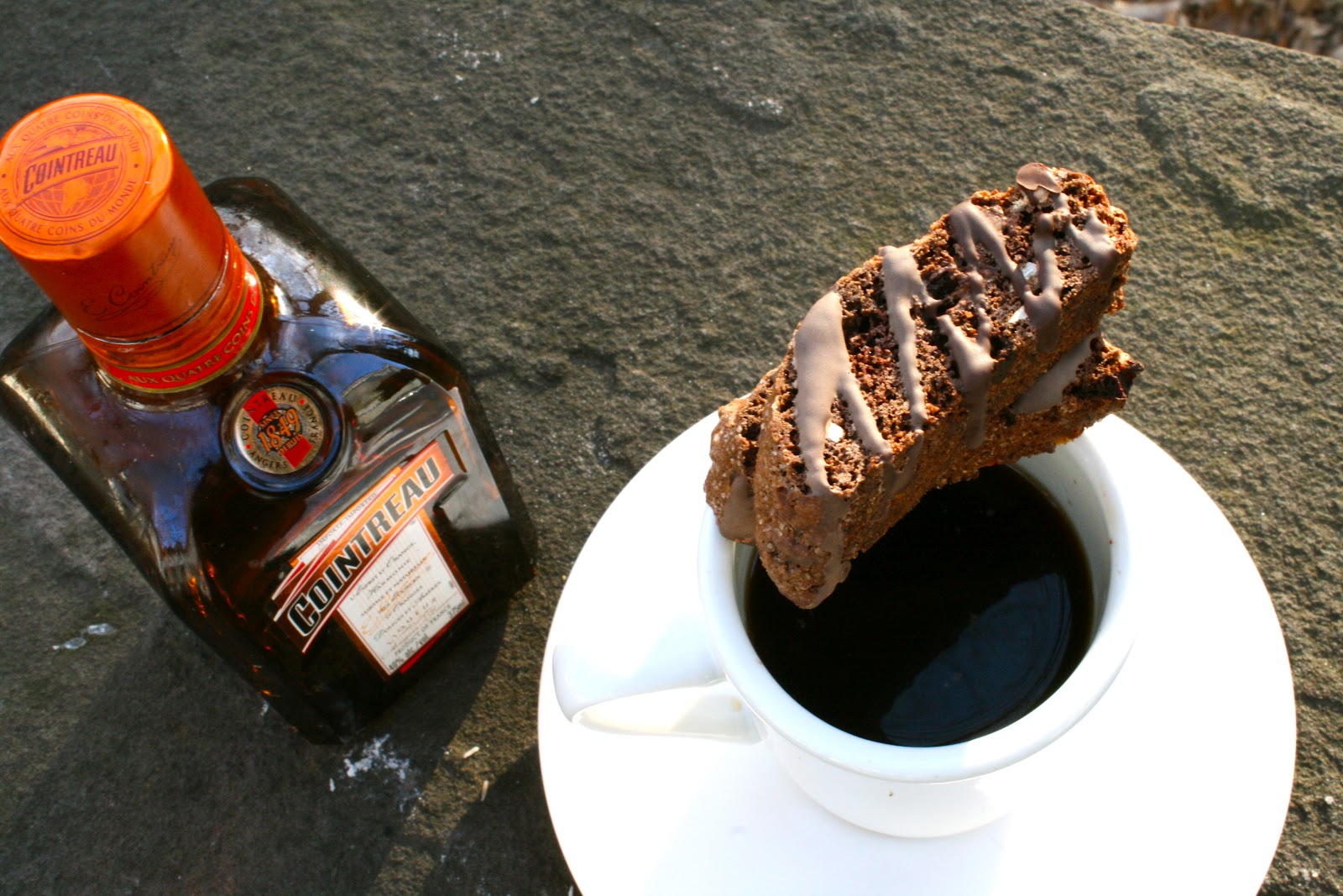 Owl at Home: Triple Sec Chocolate Biscotti with Toasted Walnuts