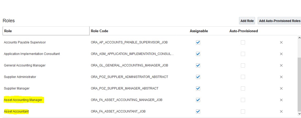 Oracle Application's Blog: Fixed Assets roles in oracle fusion