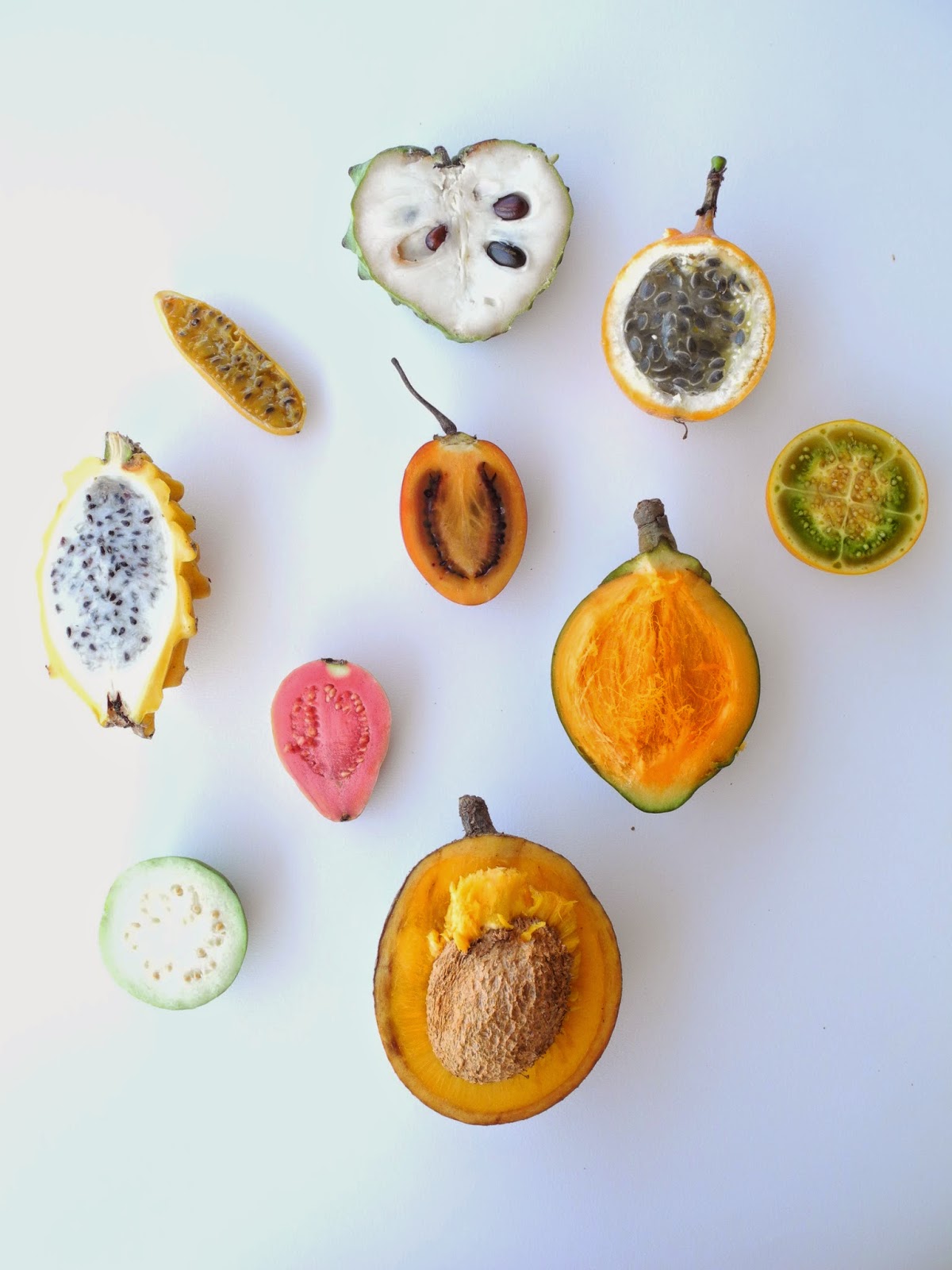 One Bunting Away: Colombian Fruits (some)