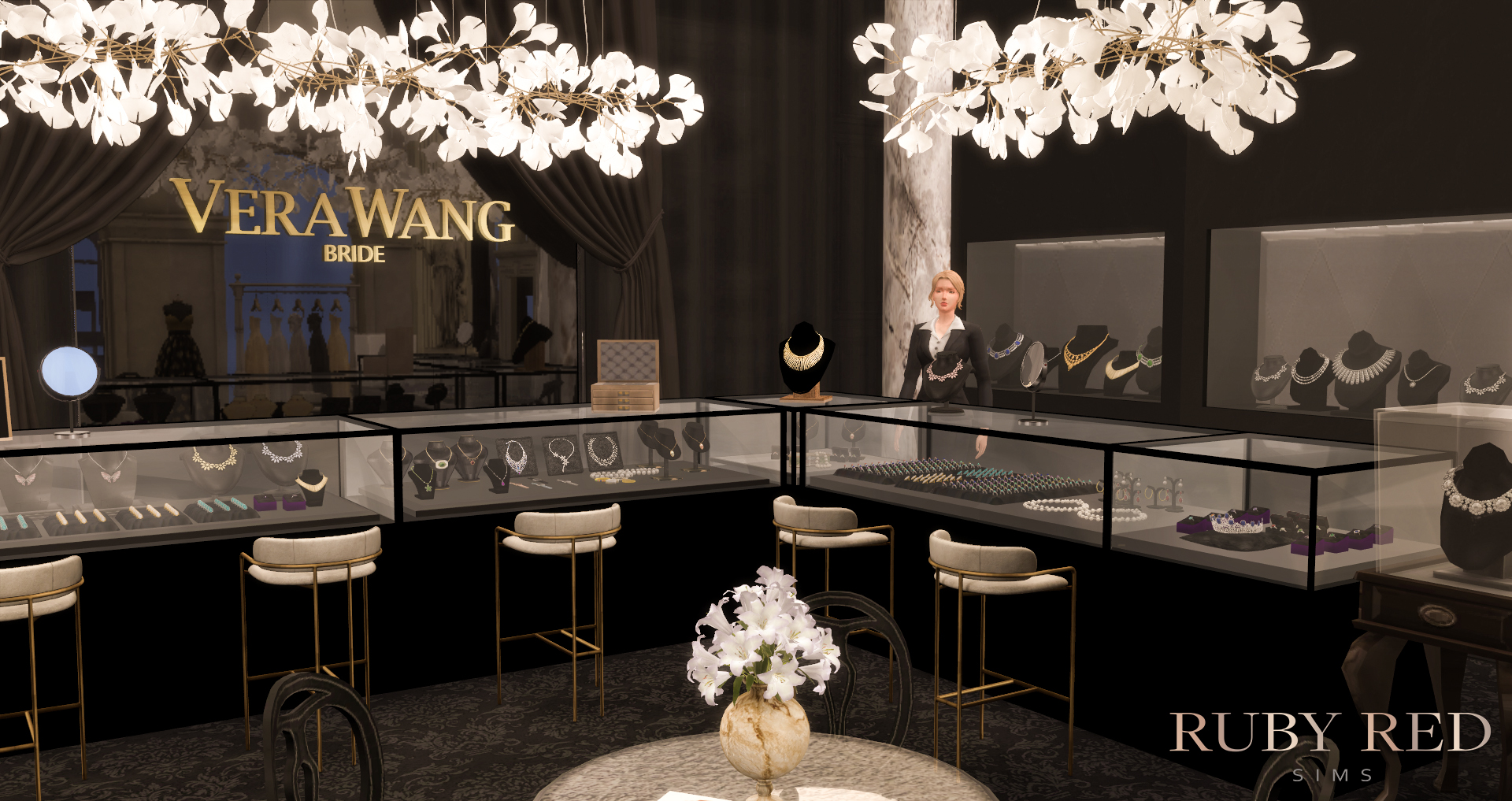 Sims 4 | June: Paris City Build 模擬市民 4 巴黎市區與CC組下載 [Ruby Red Sims]