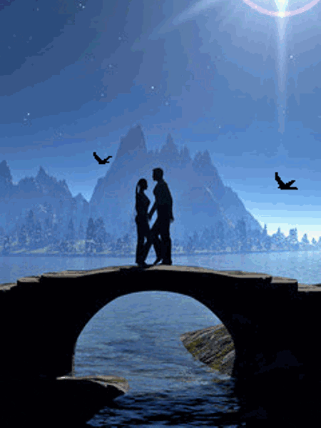 Angel Olhar Femenino: Casal Romântico Gif 2