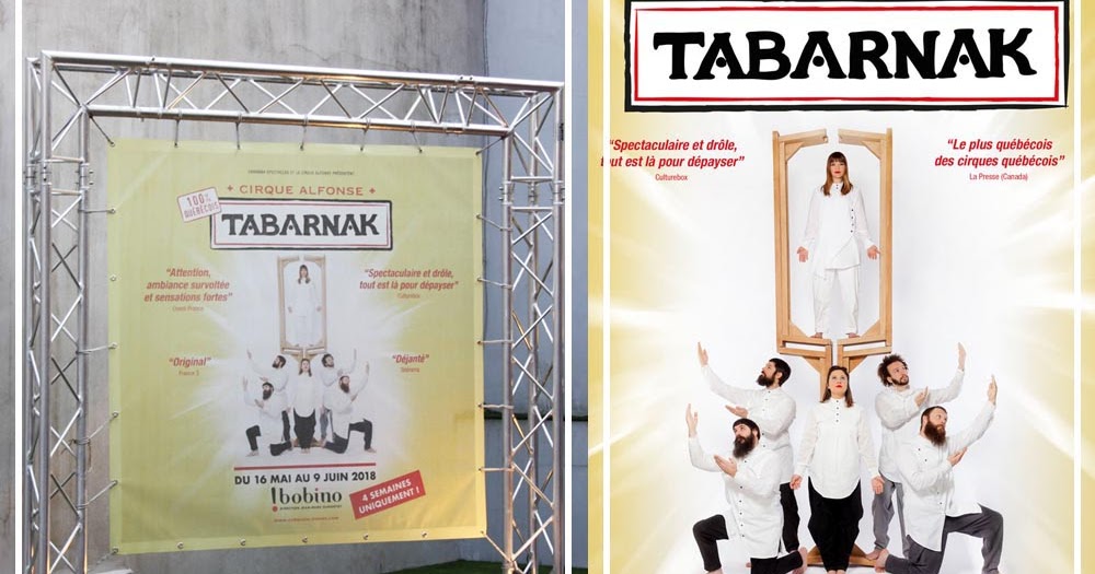 Tabarnak du Cirque Alfonse à Bobino : de l’émerveillement à profusion ! - Le petit monde de Natieak