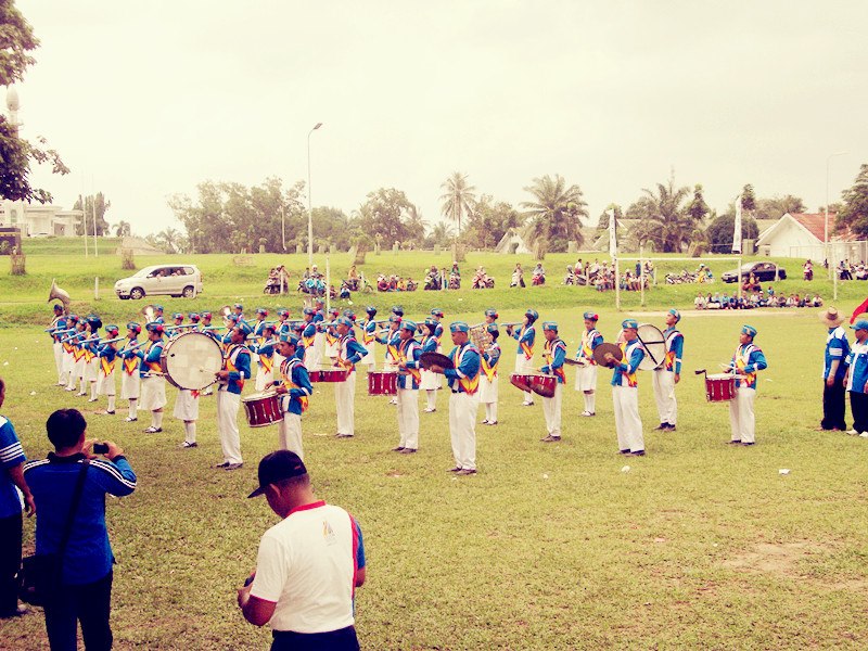 Aldy Ferdian Nugraha: Pengalaman Organisasi Marching Band