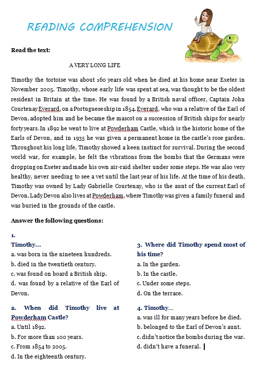 Relatives Reading Comprehension - English with Esther