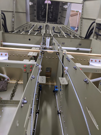 Damazio family's RV-10 project: Rudder cables, pedals and brake system ...