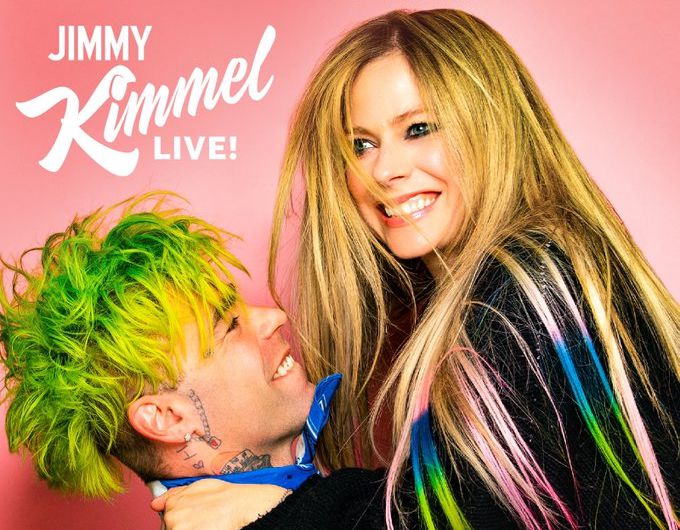 Avril Lavigne y Mod Sun presentarán 'Flames' en el show de Jimmy Kimmel ...