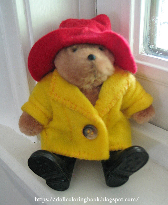 Paddington Bear | The Doll Coloring Book