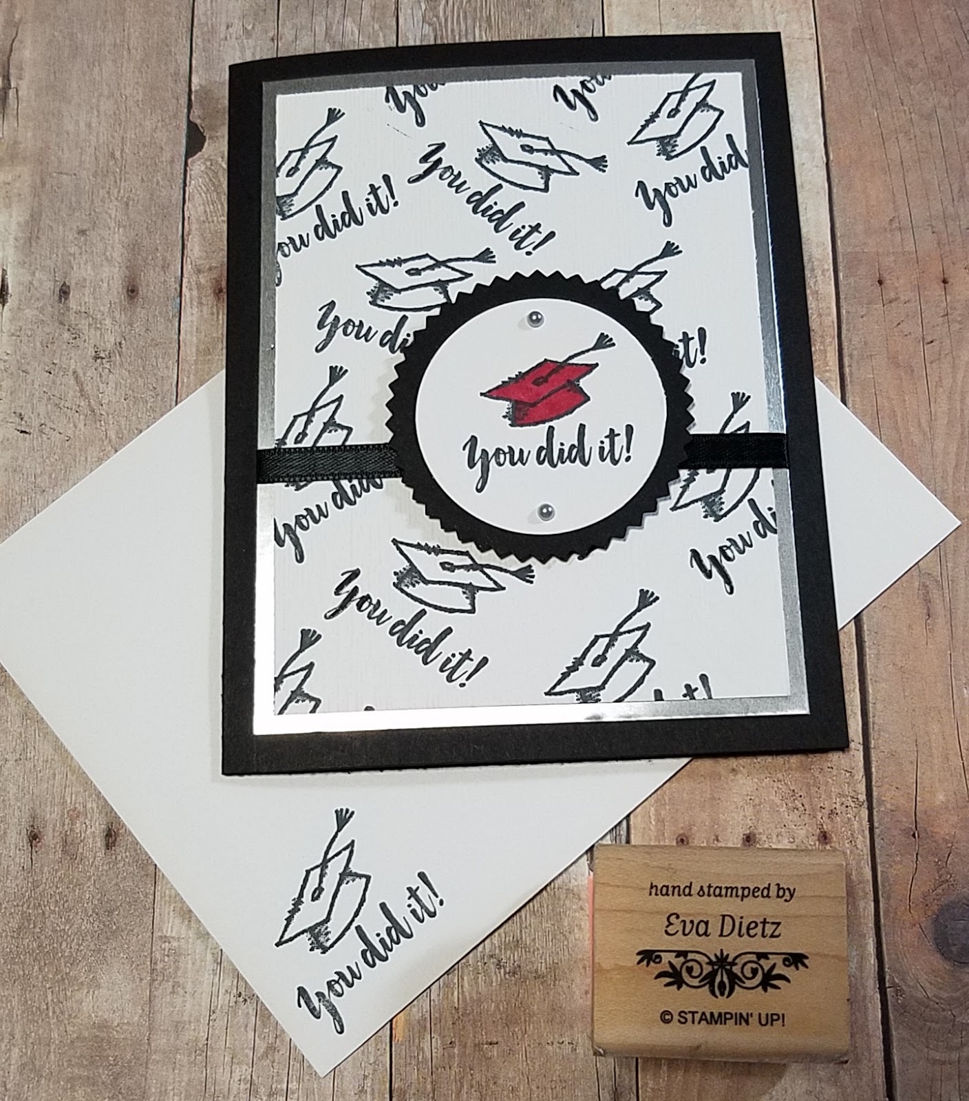 Stampin' with Eva: Easy Graduation Cards